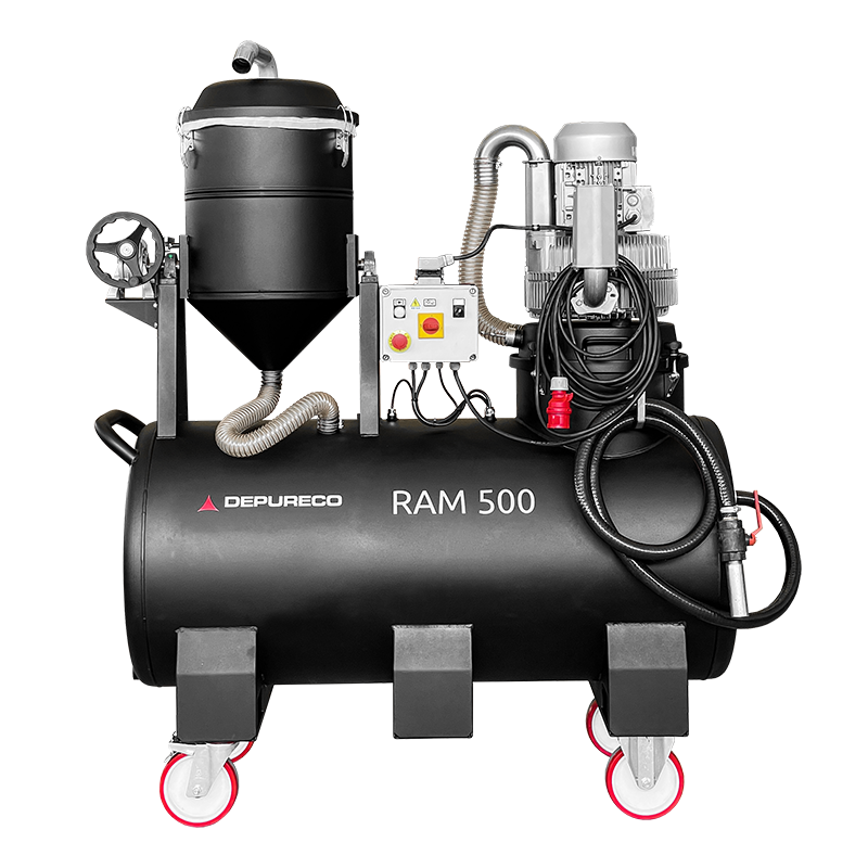 RAM OIL T Industrial Vacuum Cleaner For Lubricating Oils And Chip ...