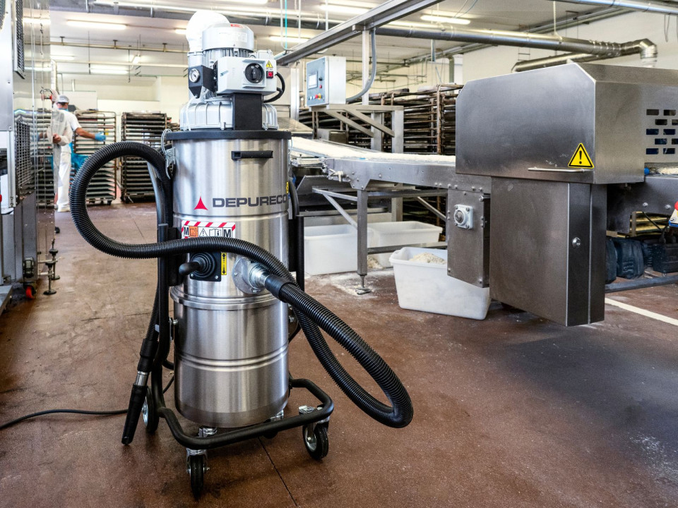 Industrial vacuum cleaners for food industry - Depureco