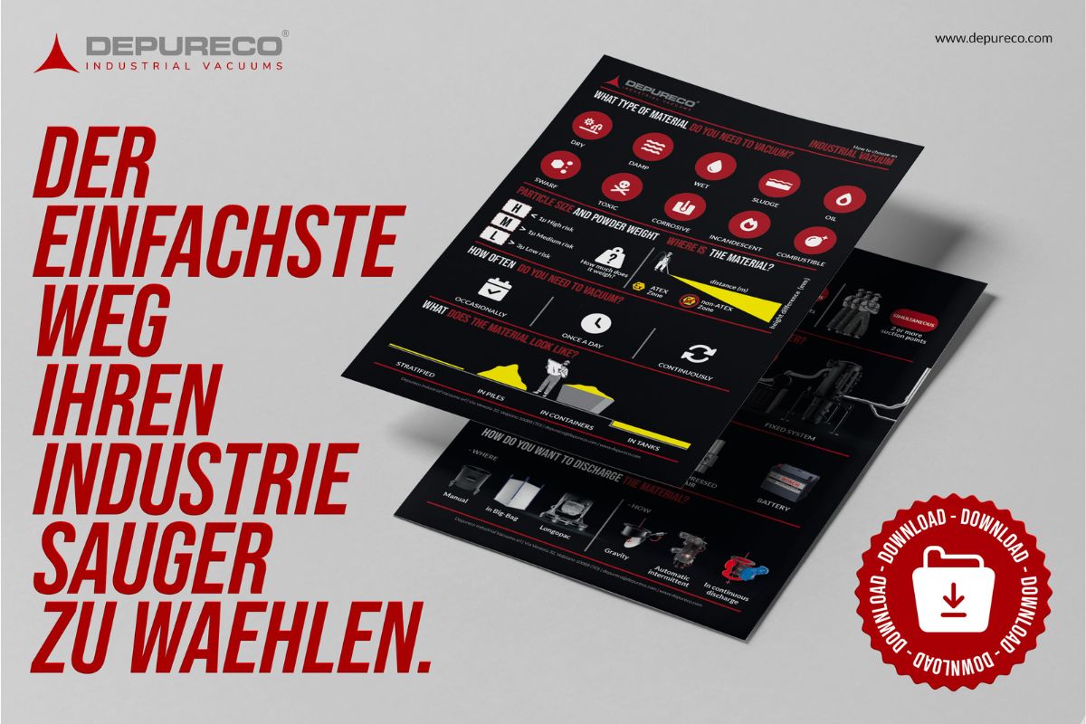 Kriterien für die Auswahl eines Industriesaugers - Depureco