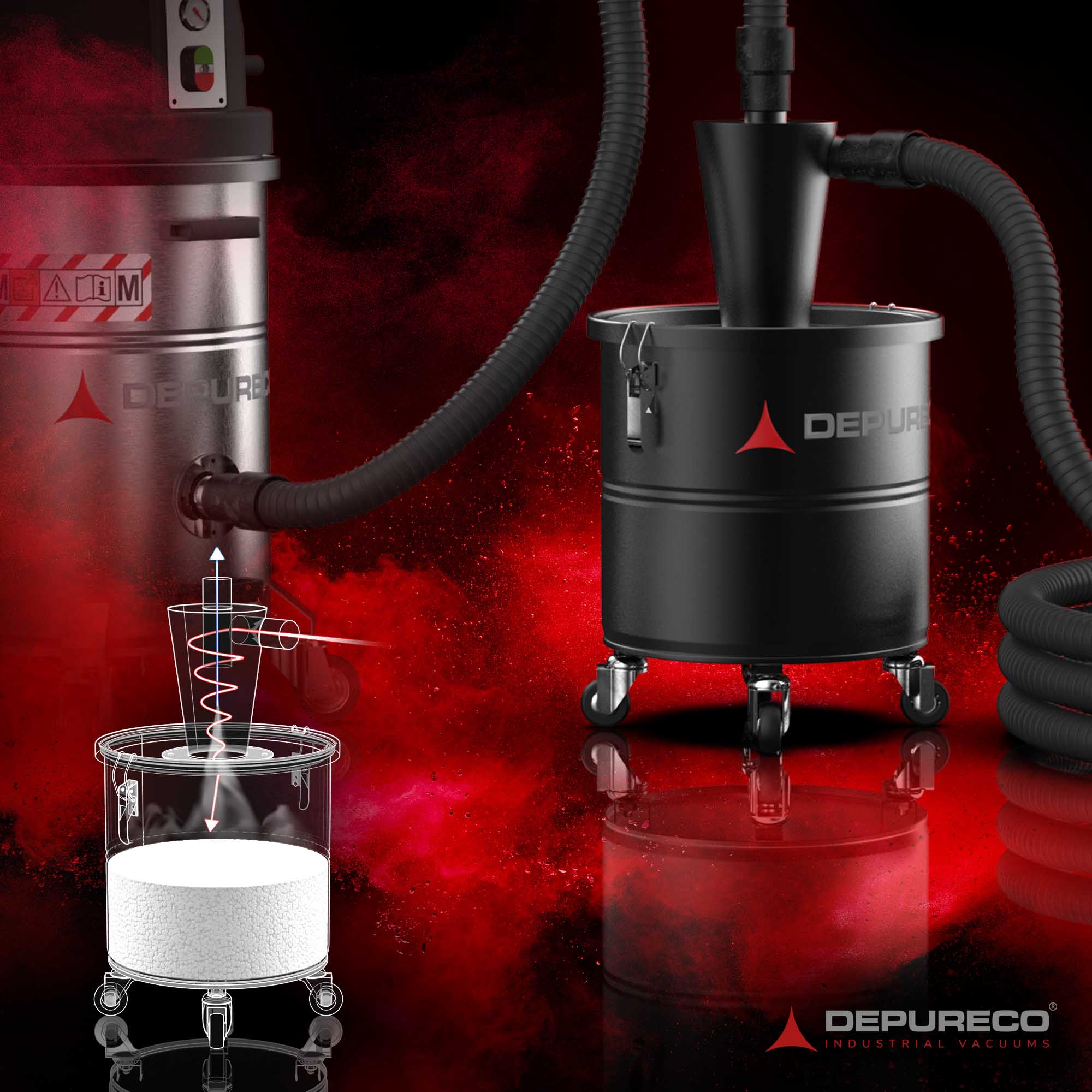 New Cyclone Pre-separator: designed to handle fine dust efficiently ...