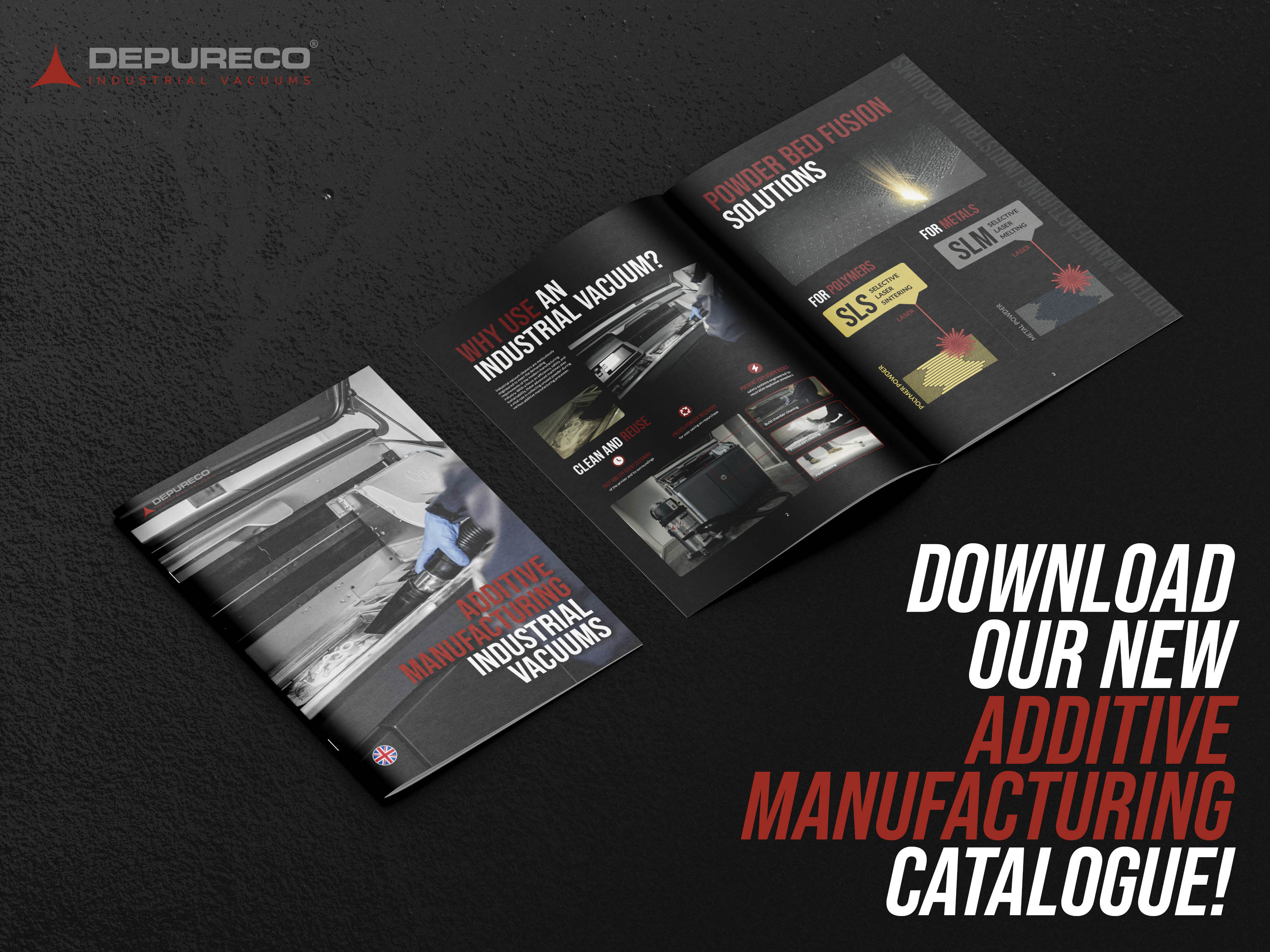 Additive Manufacturing: download our new catalog - Depureco