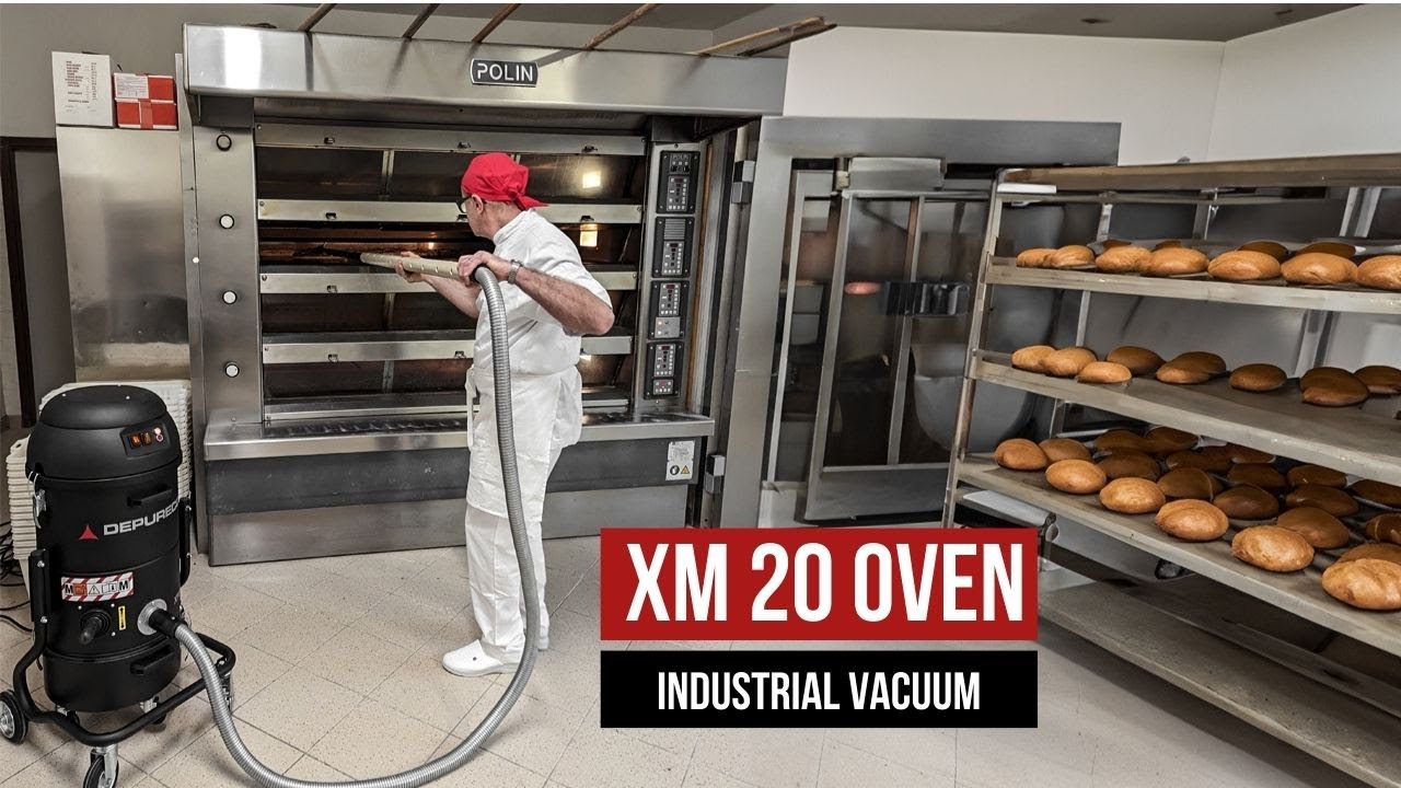 XM 20 OVEN L'aspirateur Compact pour le Nettoyage des Fours Industriels ...