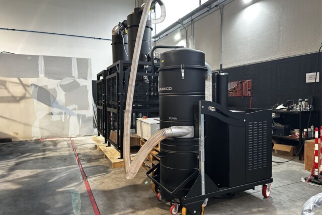 Case study - vacuum solution for polyethylene filaments - Depureco