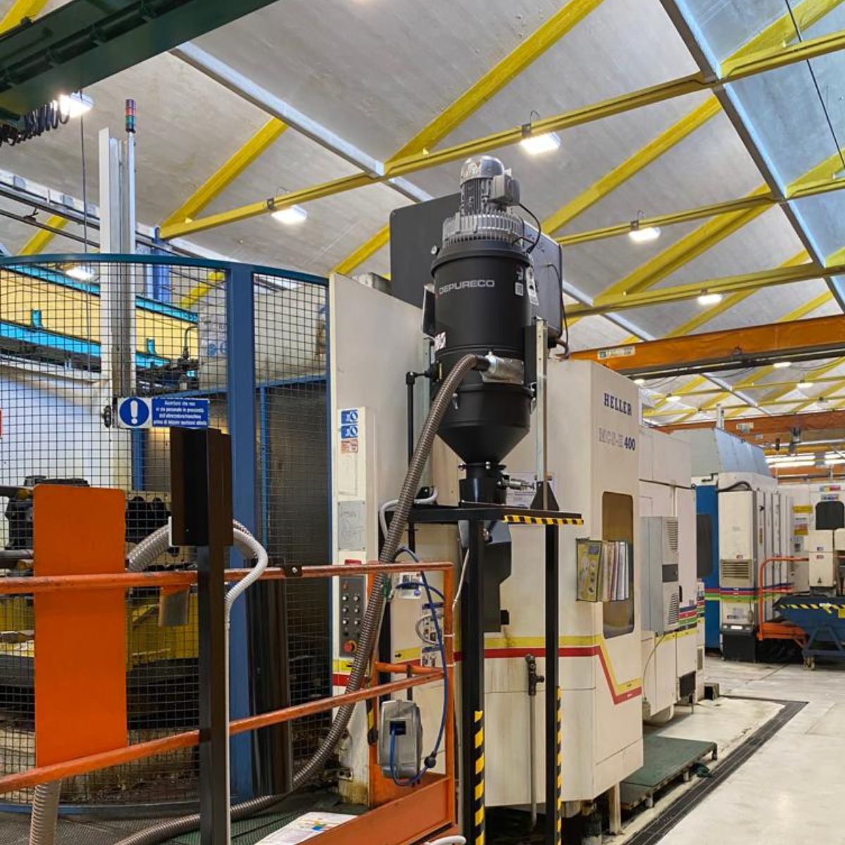 Case Study - Industrial vacuum solutions for dry metal chips - Depureco