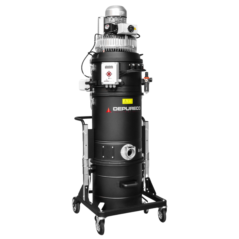ECOBULL SP Three-Phase Industrial Vacuum With Automatic Filter - Depureco