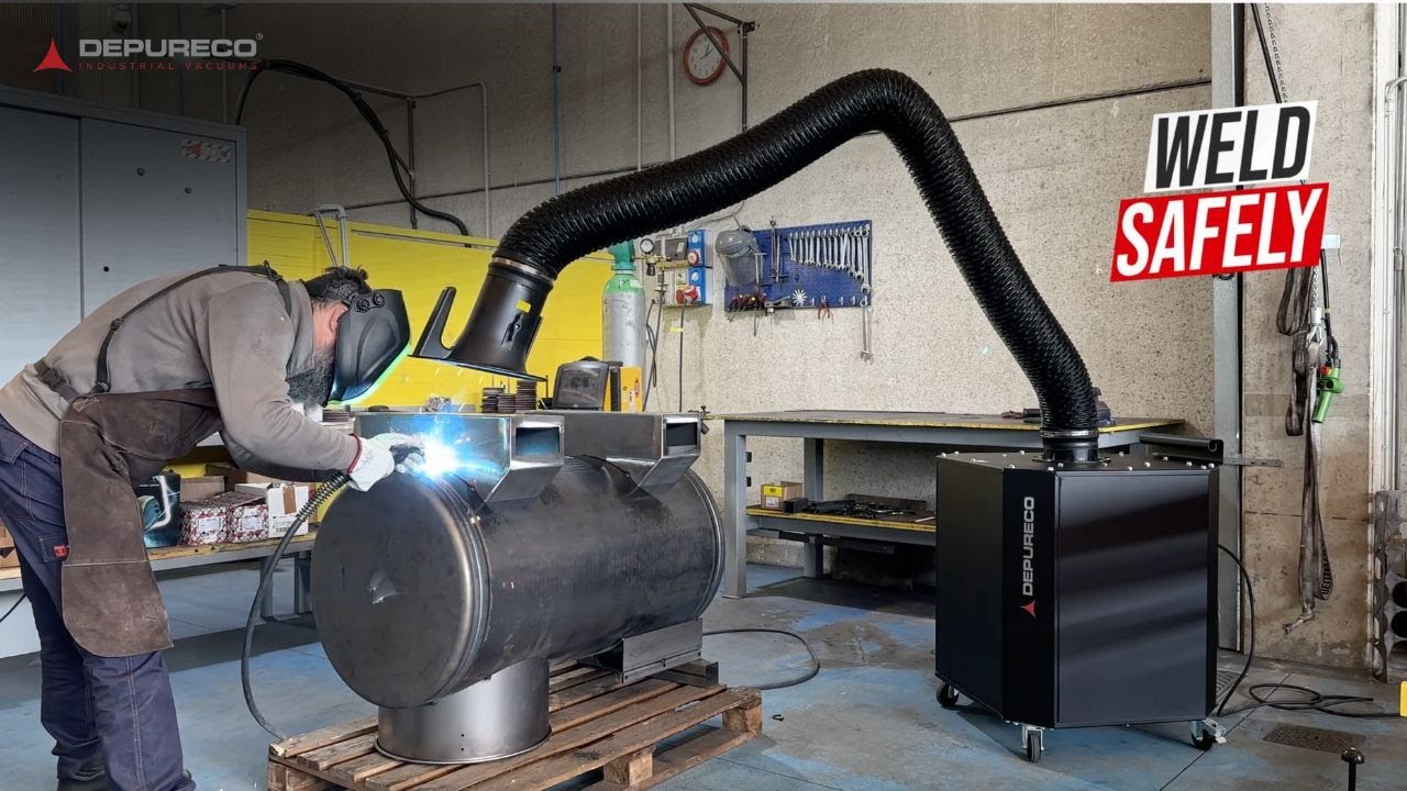 Air Weld: découvrez l'extracteur de fumées de soudage! - Depureco