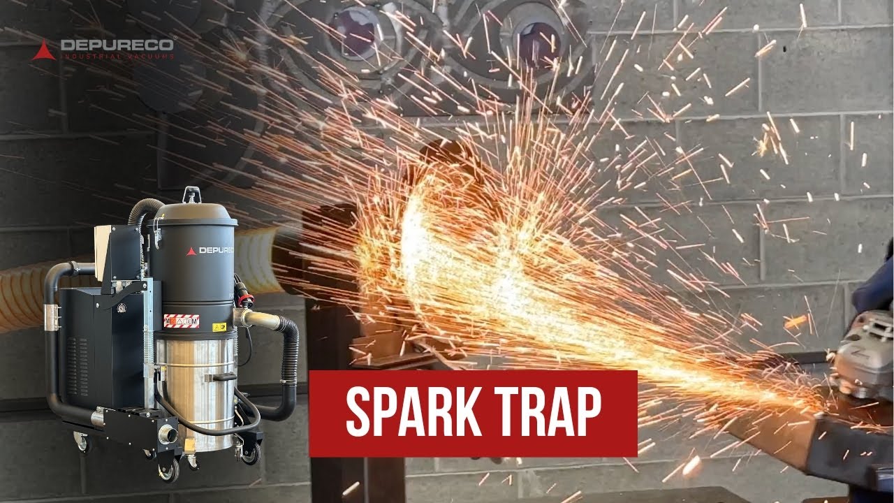 Atrapa las chispas con el Spark Trap para aspiradores industriales ...