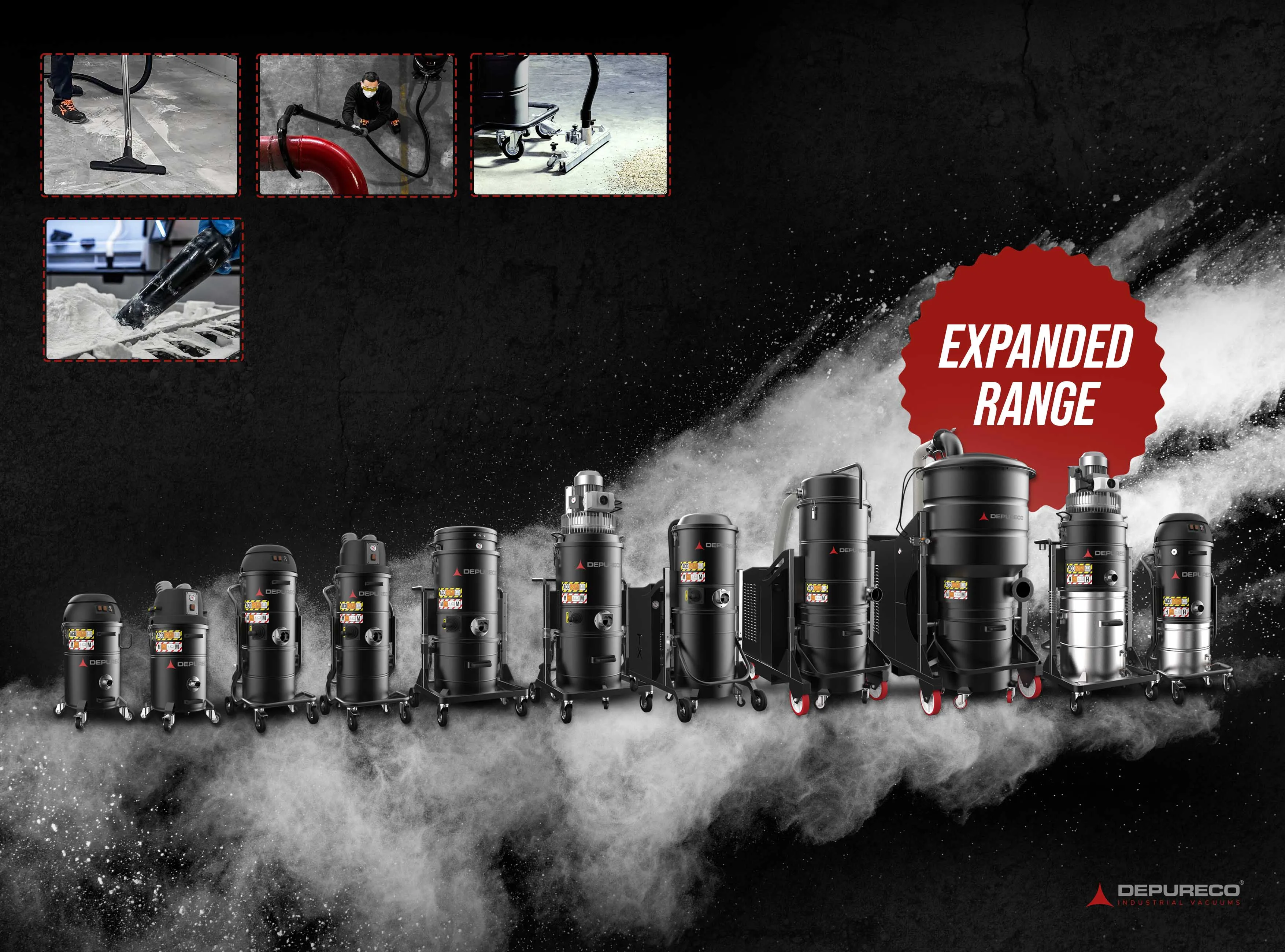 Discover the renewed ACD range of industrial vacuums for combustible ...
